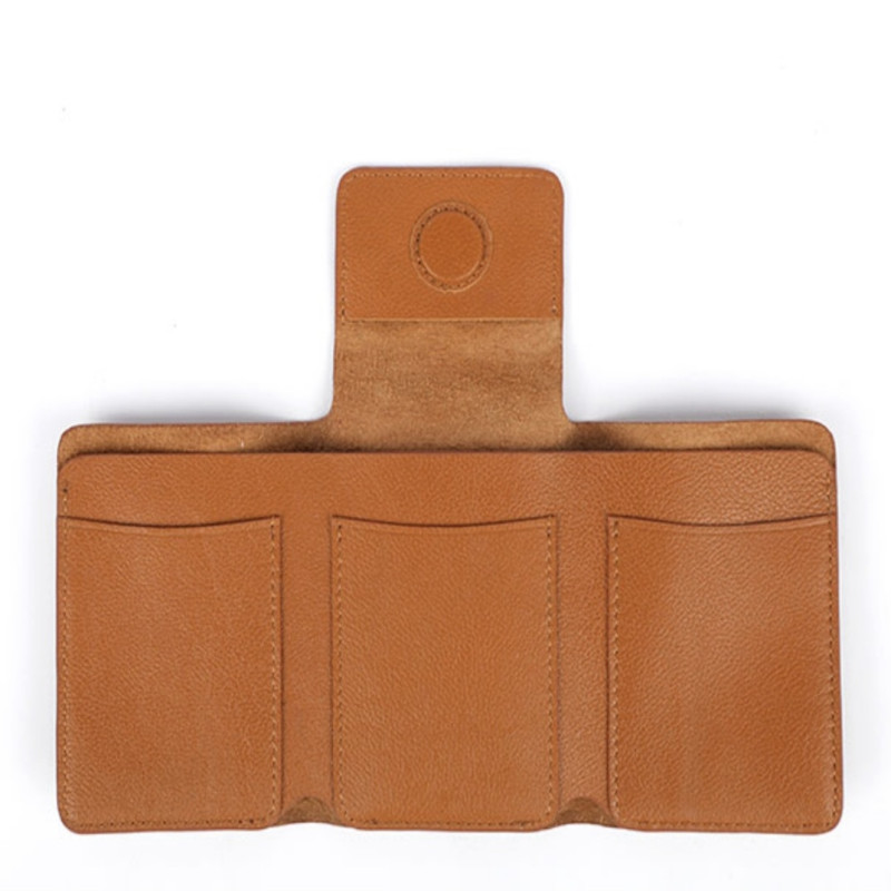 Combined Leather BD - Tri fold wallet
