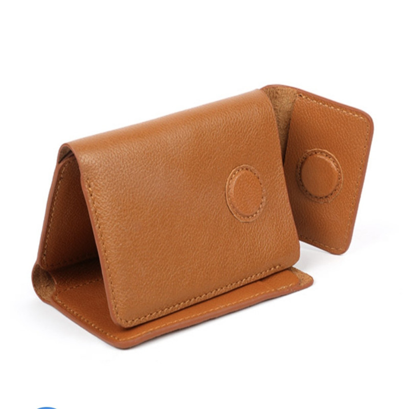 Combined Leather BD - Tri fold wallet